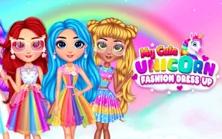 My Cute Unicorn Fashion Dress Up | Free HTML5 Online Games on GameKo